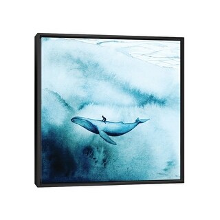 iCanvas "Whale Rider" by Karli Perold Framed - Bed Bath & Beyond - 37142608