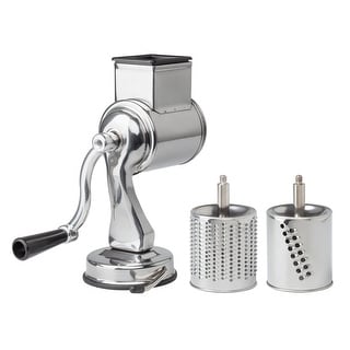 Fantes Suction Base Cheese Grater with 2 Grating Drums - Bed Bath ...