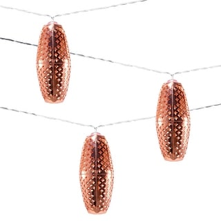 Marrakesh Metal Solar String Lights - Copper Star - Bed Bath & Beyond ...