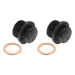 Metric Pipe Plug Fitting, Outer Hex Head Socket Flange Male Thread Pipe Cap Adapter Connector ...