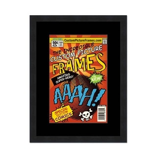 Black Comic Book Frame with Black Mat 1 Opening to Display 1 Golden Age ...