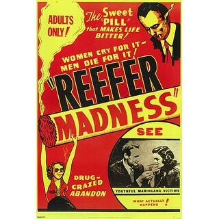 Reefer Madness Art Poster - 24 x 36 Inch - Bed Bath & Beyond - 40358323