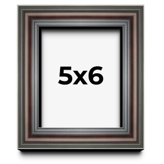5x6 IN Shadow Box Frame Brown Cherry | 2.625 Inches Deep Pine Wood ...
