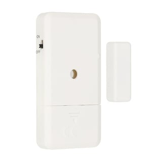 Door Alarm Sensor, 125dB Door Alarms Window Burglar Alarm, White - Bed ...