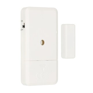 Door Alarm Sensor, 125dB Door Alarms Window Burglar Alarm, White - Bed ...