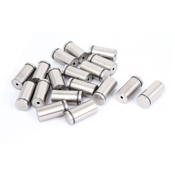 25mm x 50mm Stainless Steel Advertising Frameless Glass Standoff Pins ...
