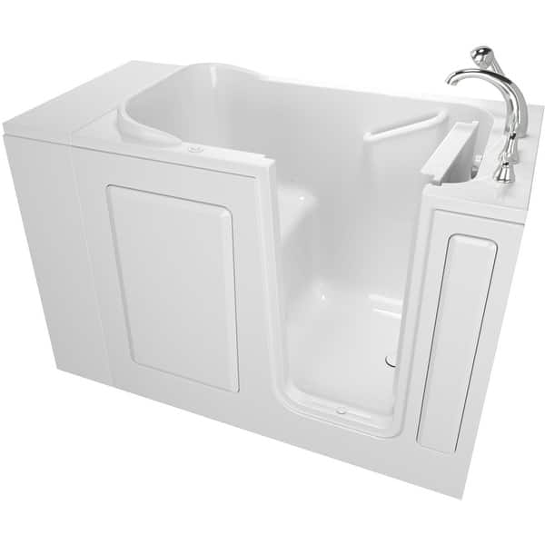 American Standard Entry 48" Fiberglass and Gelcoat Walk In Air Bathtub ...