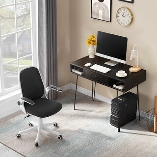 Computer Desk/Writing Desk and Chair Sets（Set of 2）, 6 Sets Options ...