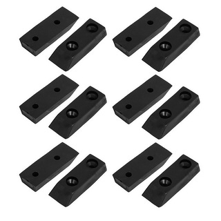 40mmx14mmx7mm Rubber Rectangle Shape Furniture Foot Protectors Pads ...