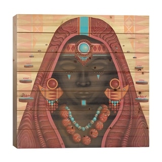 Shani Print On Wood by Paul Lewin - Multi-Color - Bed Bath & Beyond ...