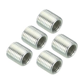 5pcs 9/16-18 to M10 Thread Adapter Sleeve Reducing Nut 15mm Screw - 0. ...