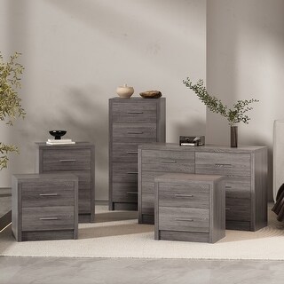 Berrett 5 Piece Bedroom Set by Christopher Knight Home - Bed Bath ...