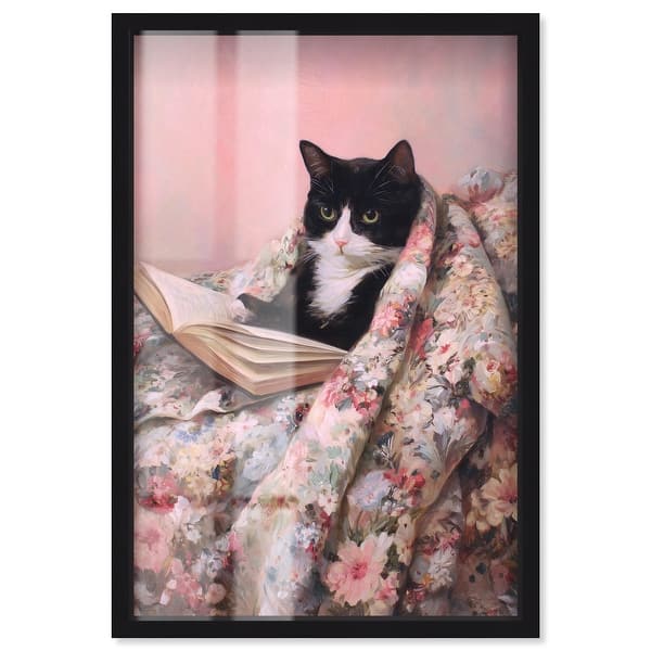 Cat Nap Chapter IV Pet Wall Decor Shadowbox Print by Art Remedy - Bed ...