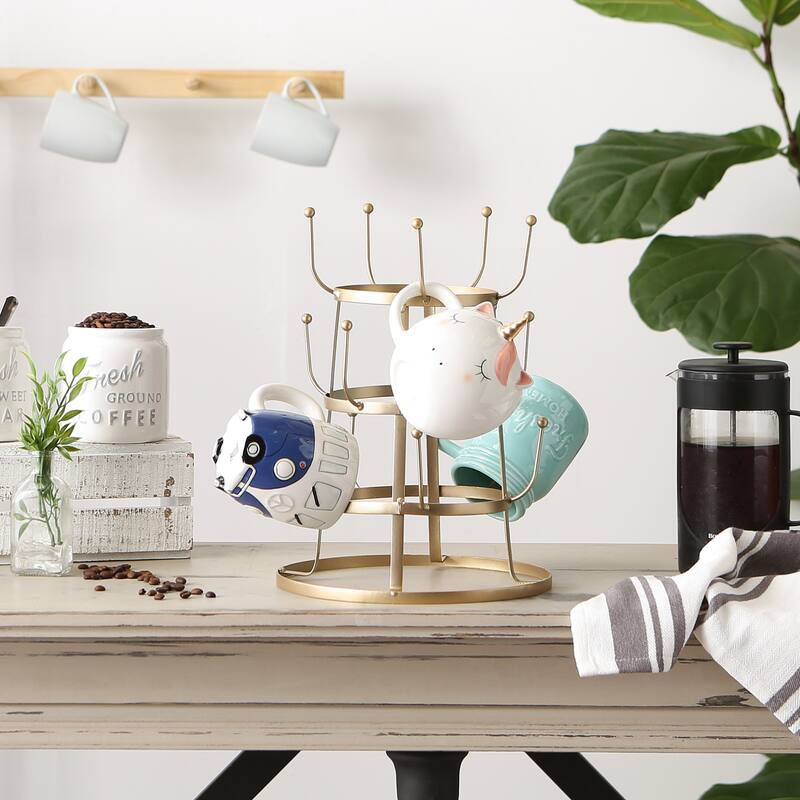 Porch & Den Ridgetop Vintage Mug Stand - Overstock - 28530828