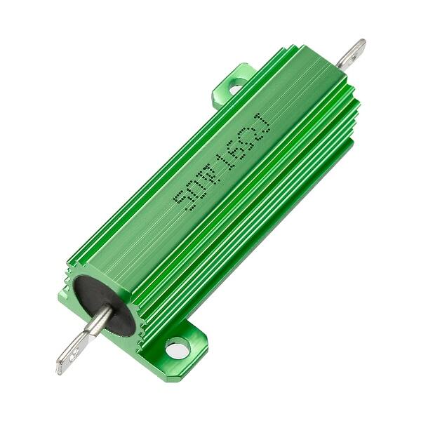 50W 16 Ohm Aluminium Housing Chassis Mount Wirewound Power Resistor ...
