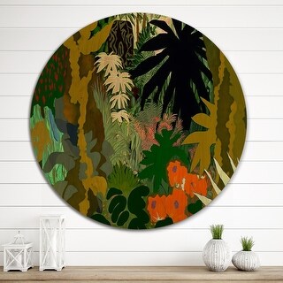 Designart "Bounties And Blooming Wilderness Blessings II" Coastal Wood ...