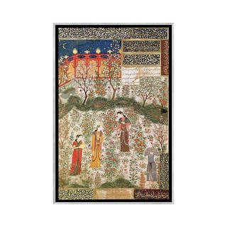 iCanvas "The Persian Prince Humay Meeting the Chinese Princess Humayun ...