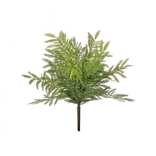 Uv Protected Real Touch Fern Bush Faux Plants And Trees - Bed Bath ...