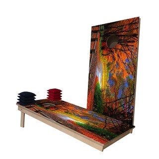 Fall Road Cornhole Set w LED Lights - Bed Bath & Beyond - 35635867