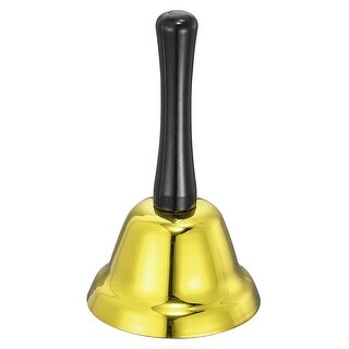 Loud Hand Bell, 75mm(2.95") Dia. Dinner Bell for Classroom, Service ...