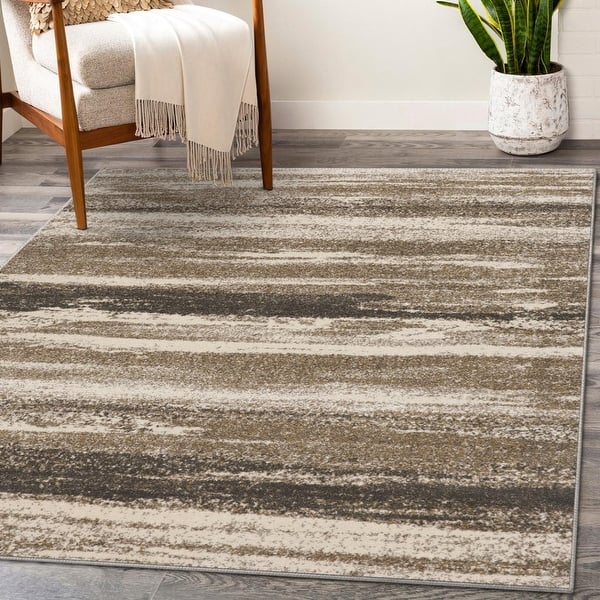 Luxe Weavers Modern Abstract Stripe Area Rug - Bed Bath & Beyond - 37948498