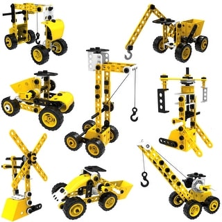 STEM Toys Kids Building Toys - 100 Piece 8-in-1 DIY Learning ...