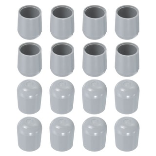 Chair Leg Floor Protectors, 16pcs Plastic Round Chair Leg Caps - On ...