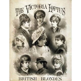 The Victoria Loftus British Blondes Troupe Introduced Burlesque To The ...