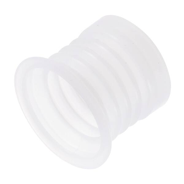 Washing Machine Drain Pipe Seal Silicone Sealing Plug Ring 41mm Clear ...