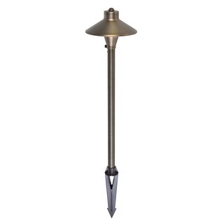 Juniper Path Light D7 H24 in Antique Cast Brass Finish - Bed Bath ...