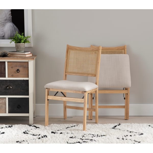 Beulah Rattan Folding Dining Chair - On Sale - Bed Bath & Beyond - 34570405