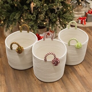 Candy Cane Basket. - Bed Bath & Beyond - 36755900