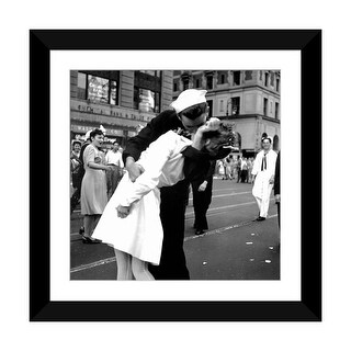 iCanvas "Kissing the War Goodbye - V-J Day in Times Square" by Victor ...