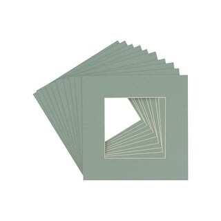 20x20 Mat for 8x8 Photo - Seafoam Green Matboard for Frames Measuring ...