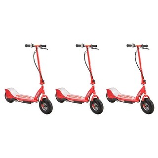 Razor E300 Ride-On High-Torque Motorized Electric Powered Scooter, Red ...