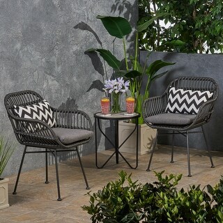 2-Piece Patio Outdoor 2 ArmChair For Balcony,Poolside and Garden - Bed Bath & Beyond - 40750333