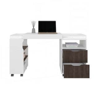Versatile Convertible Desk with Spacious Storage and Mobility - Bed ...