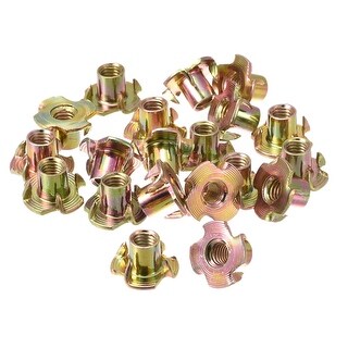 T-Nuts, Carbon Steel Tee Nuts, Threaded Insert for Wood - Bed Bath ...