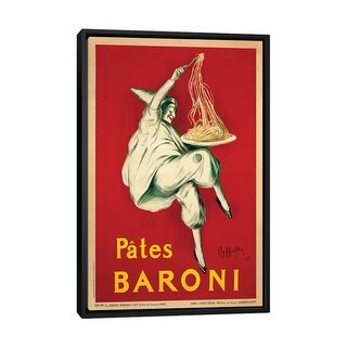 iCanvas "Pates Baroni, 1921" by Leonetto Cappiello Framed Canvas Print ...