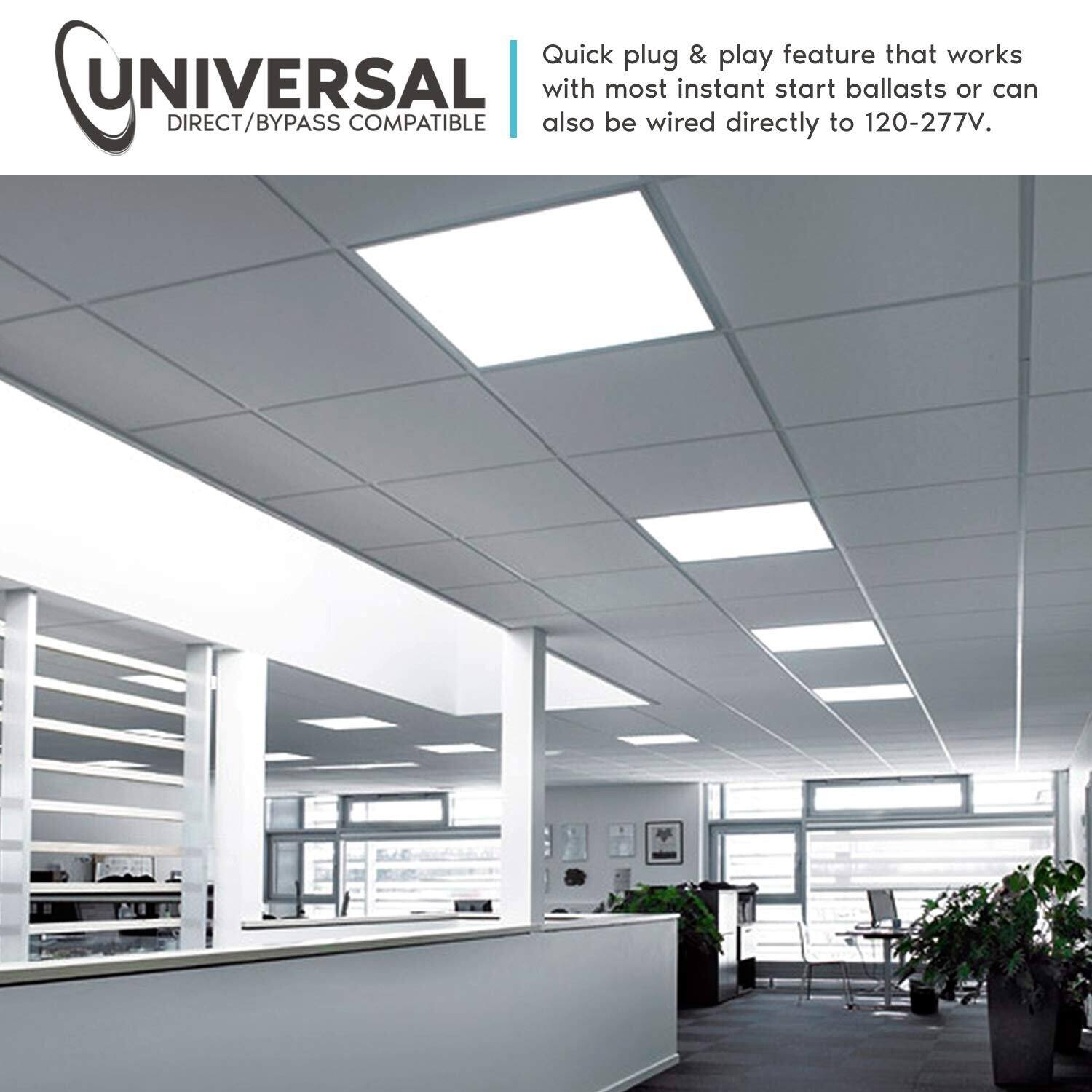 Luxrite U Bend LED Tube Light, T8 T12, 18W (32W Equivalent), 2100 ...