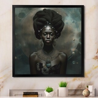 Designart "Orisha Osunmare African Gracious Goddess I" African American ...