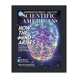 Scientific American Magazine Frame - Complete with Acrylic, Backing ...