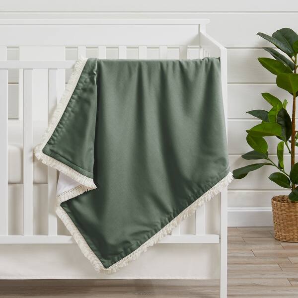 Sweet Jojo Designs Dark Green Boho Boy Girl Gender Neutral Baby ...