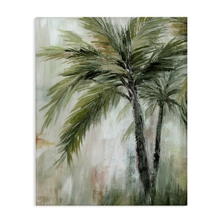 Stupell Abstract Palm Fans Canvas Wall Art Design By Nan - Bed Bath ...