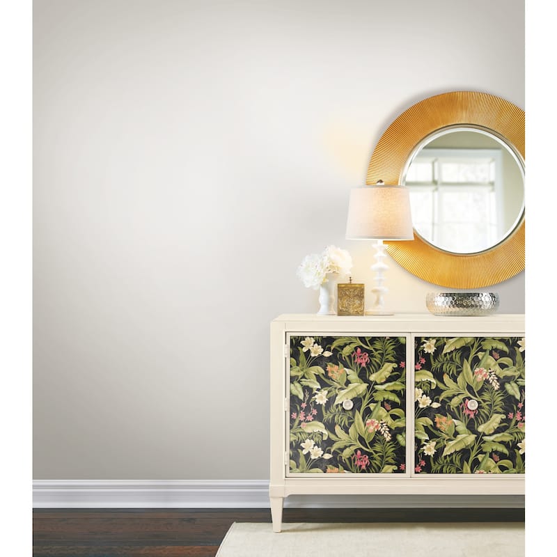 Waverly Black & Green Wailea Coast Peel and Stick Wallpaper - On Sale ...