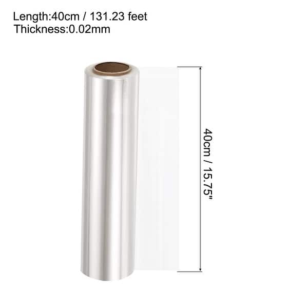 Cellophane Wrap Wrapping Paper for Flowers 131ft x 16in 2.5 Mil Thick ...
