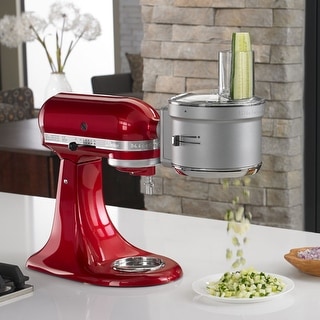 KitchenAid KSM2FPA Food Processor Attachment with Commercial Style Dicing Kit - Bed Bath ...