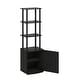 Furinno Turn-N-Tube 3-Tier Tall TV Entertainment Side Table Display ...