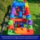 HeroKiddo 20FT Block Party Inflatable Obstacle Course with Air Blower ...