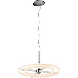 PageOne Lighting Orbit 8.60 pound Chrome LED Pendant - Bed Bath ...